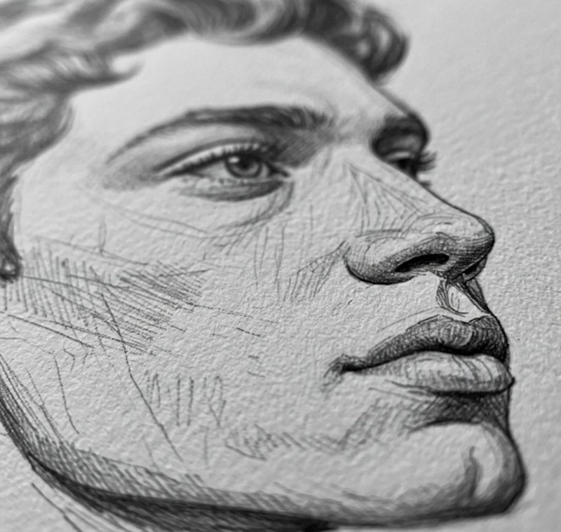 Graphite Pencil Portraits & Anatomy Workshop - Braintree Community Centre